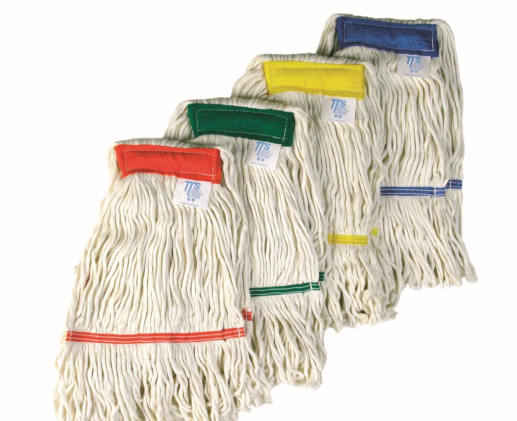 REFIL MOP ALGODÃO COM FITAS COLORIDAS - TTS DO BRASIL - Higiton